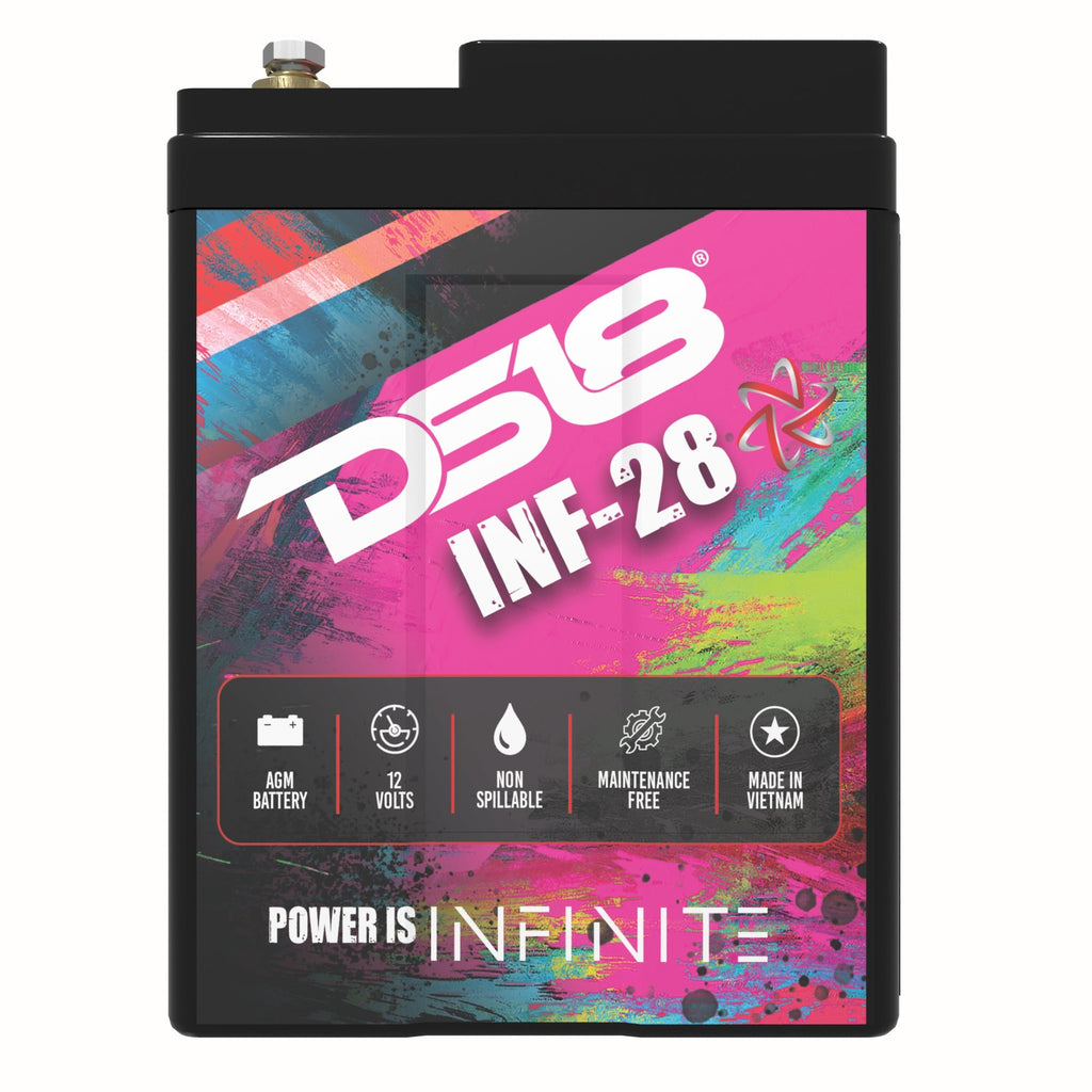 DS18 INF-28AH 1000 Watt 28AH 12V Infinite AGM Power Cell Battery ...