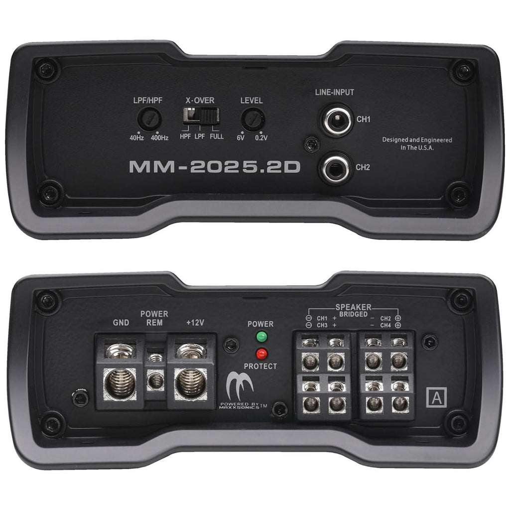 Autotek Mean Machine Compact D Class Amplifier 2000 Watts 2 Channel mm ...