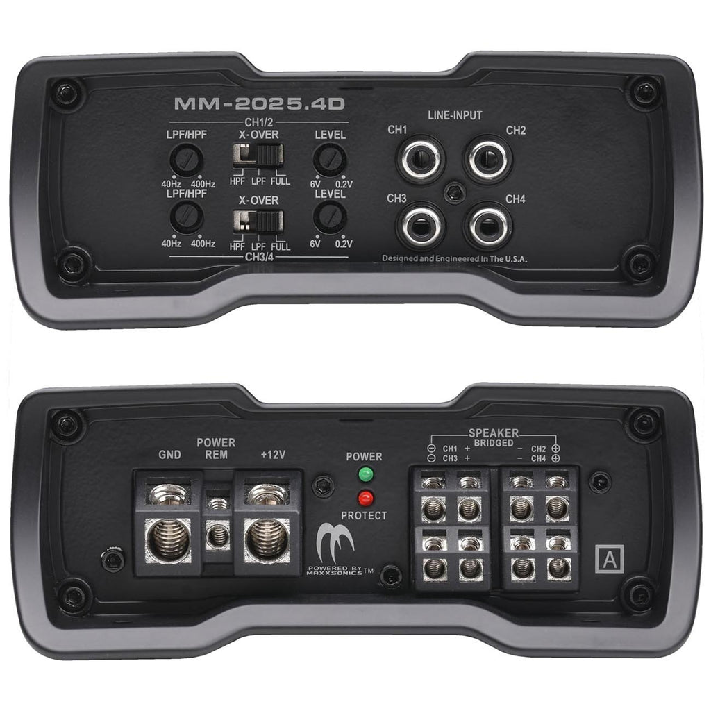 Autotek Mean Machine Compact D Class Amplifier 2000 Watts 4 Channel mm ...