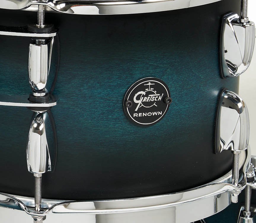 Gretsch Renown 6.5x14 Snare Drum - Satin Antique Blue Burst - RN2-6514 ...