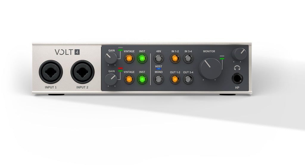 Universal Audio VOLT-2 4 in/4-out USB-C Audio Interface - UA-VOLT-2-U ...
