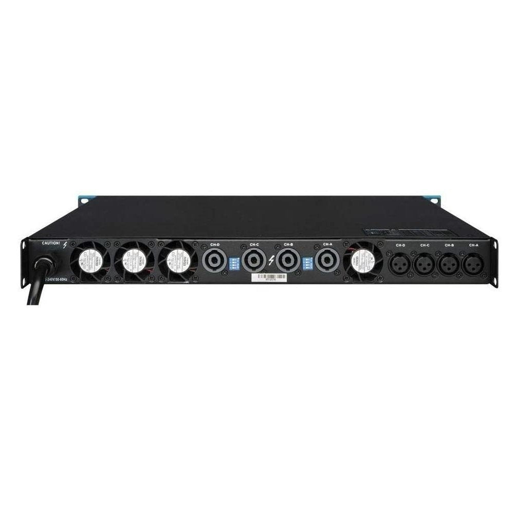 CVR Audio D-654 4-Channel 650 Watts Professional Power Amplifier Class ...